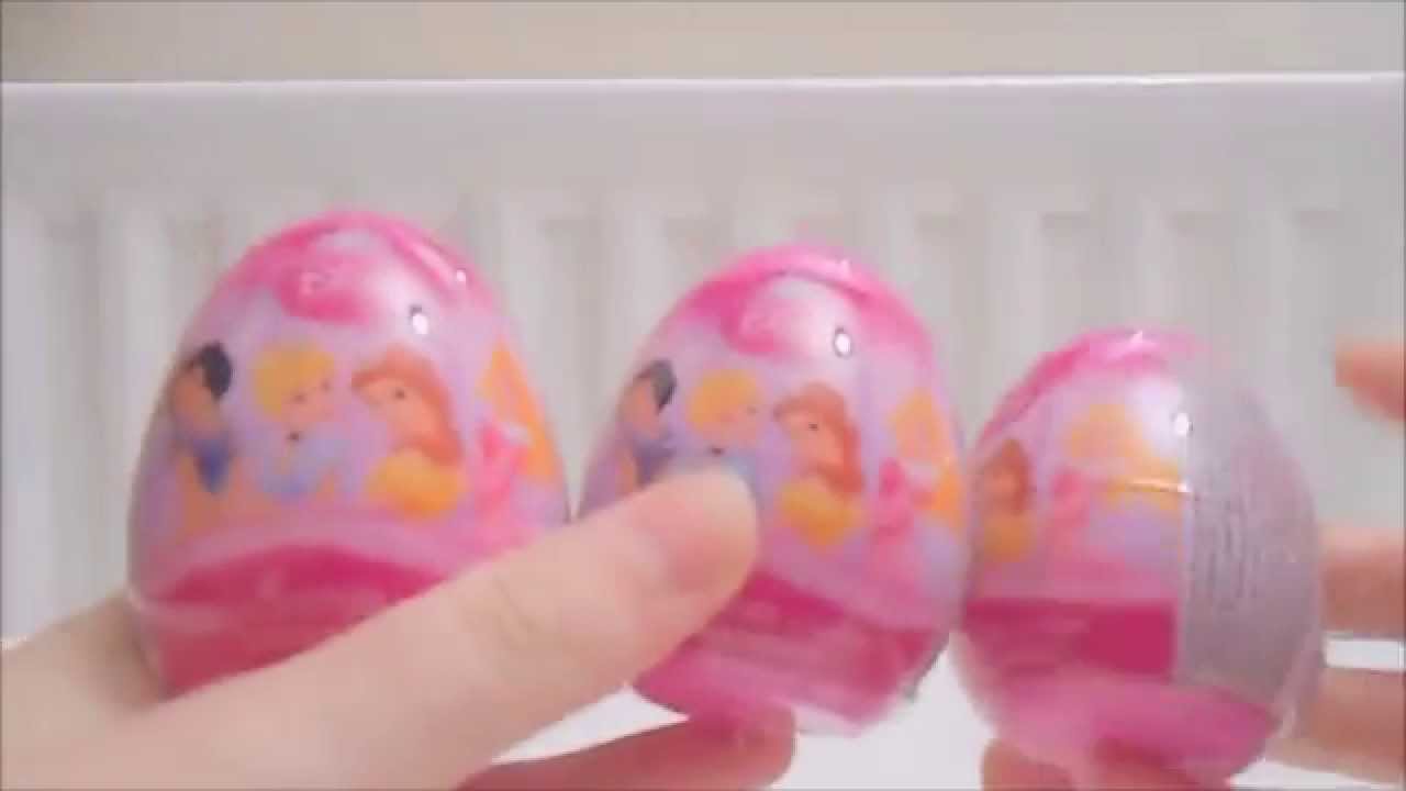 Disney Princess Surprise Eggs! - YouTube