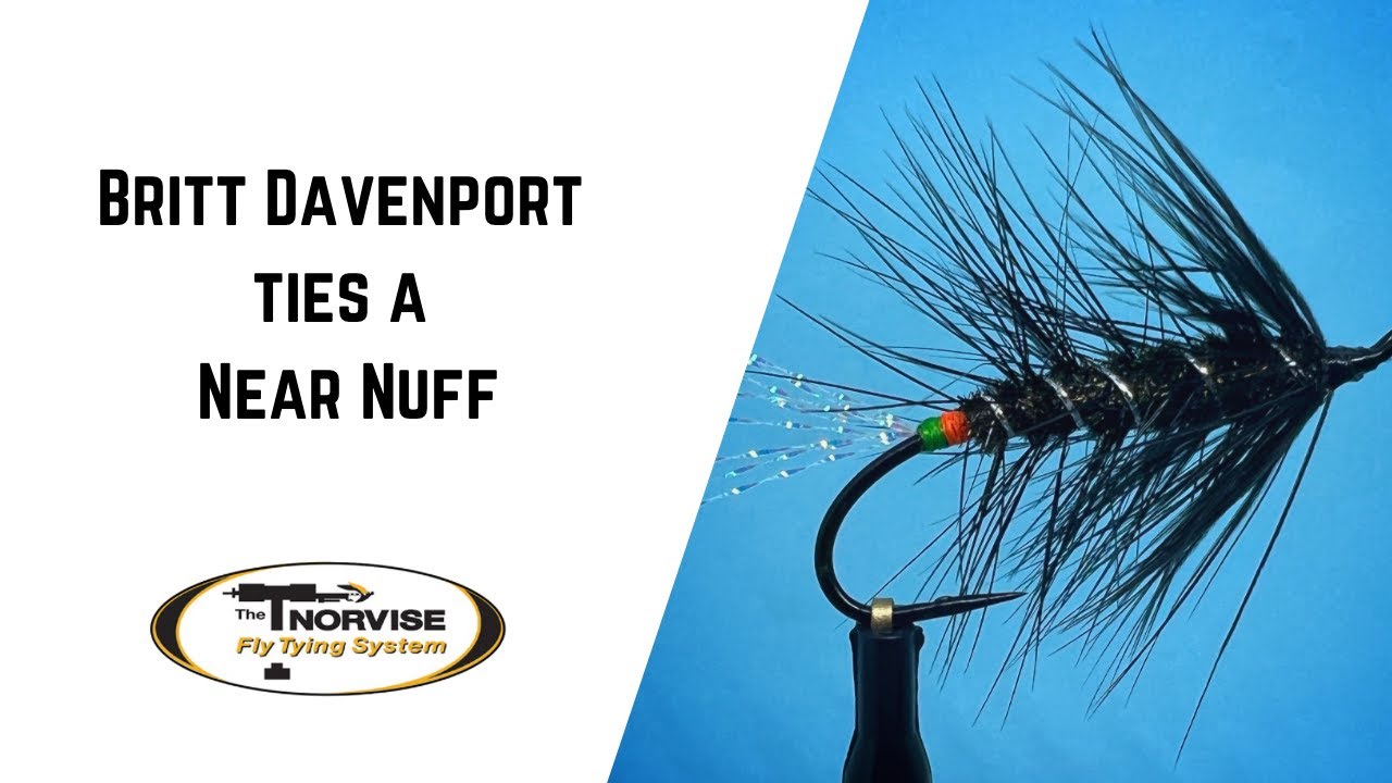 Norvise Tied; Near Nuff Steelhead Fly - YouTube