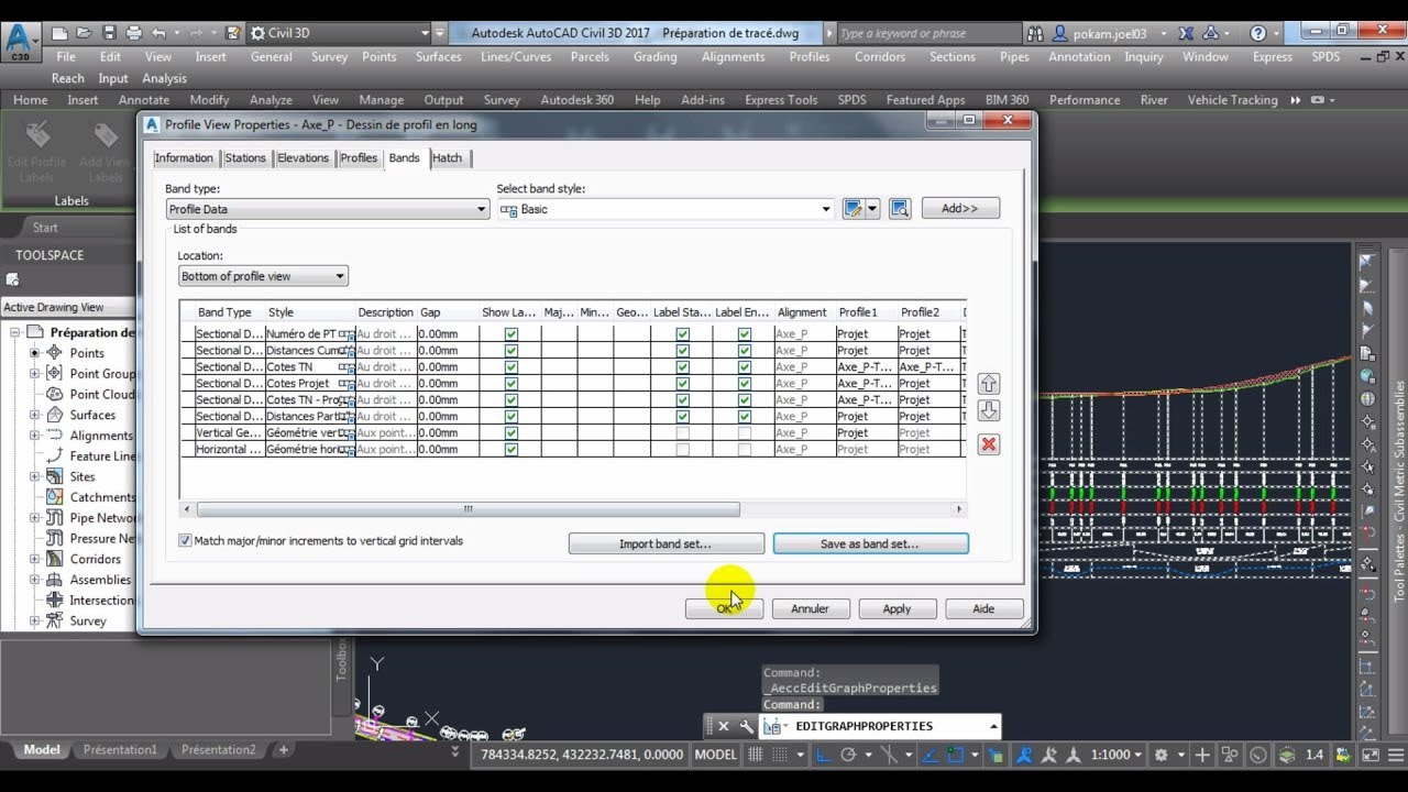 Création d'un gabarits de dessin avec AutoCAD Civil 3D (Partie 2/3 ...