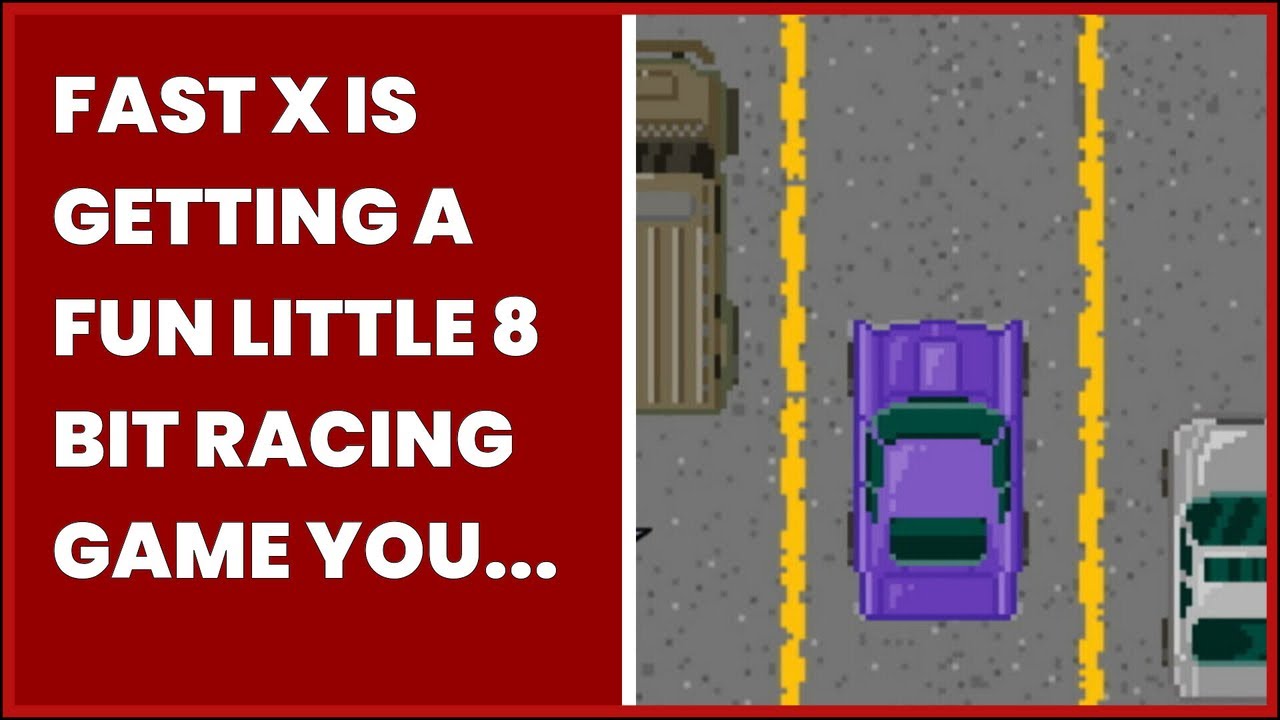 FAST X IS GETTING A FUN LITTLE 8 BIT RACING GAME YOU CAN PLAY FOR FREE ...