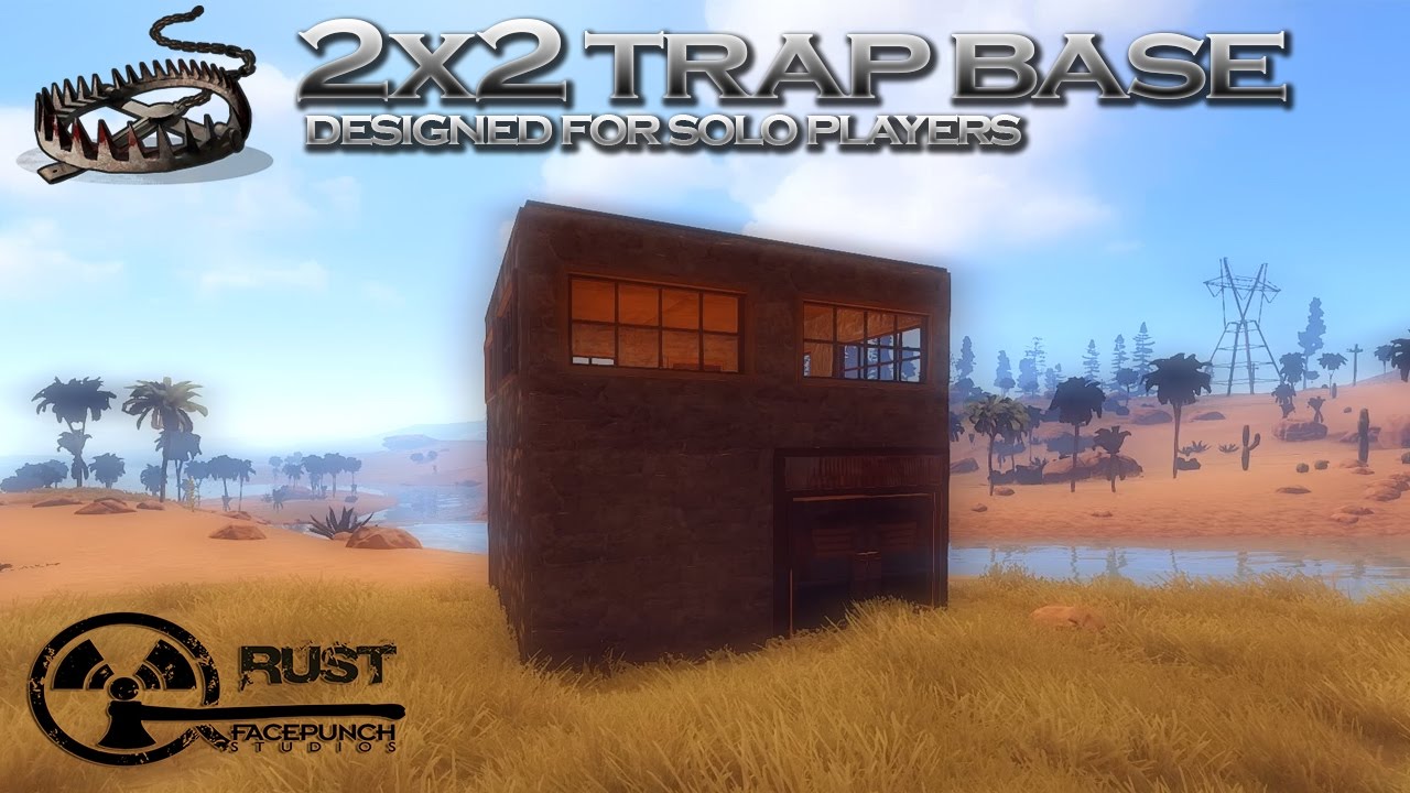 TRAP BASE for SOLO Players 2x2 - Rust - YouTube