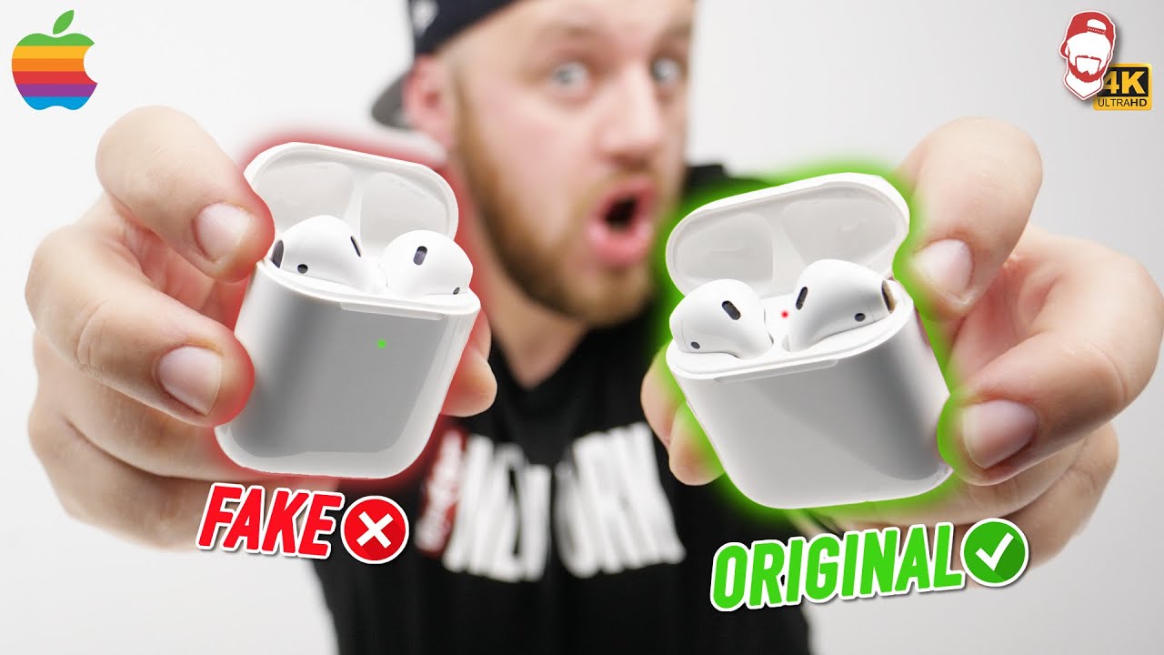 AirPods Fake vs Original: Hodně povedená kopie i500 TWS | WRTECH [4K ...
