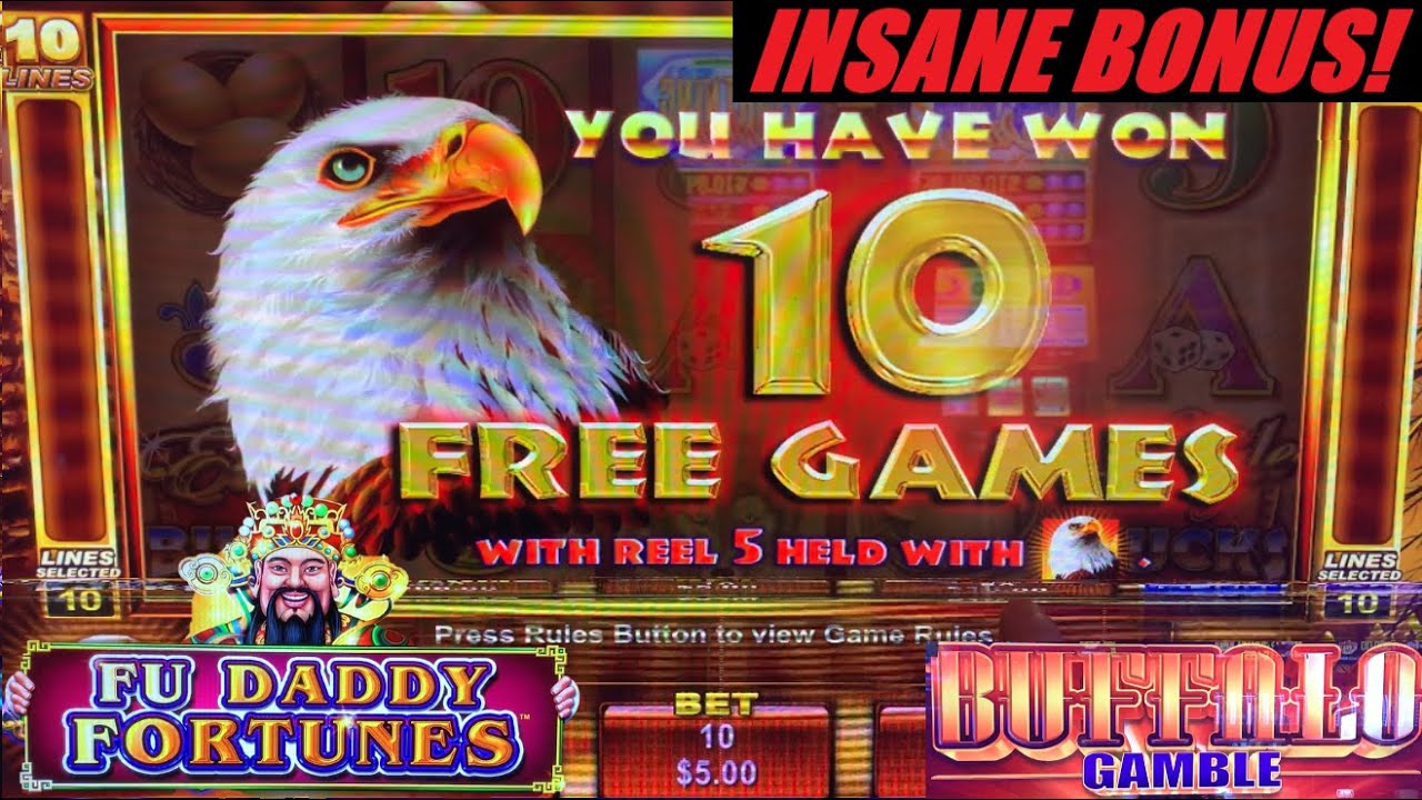 FU's Your Daddy!?! GOT THE BIG BONUS ON EAGLE BUCKS! NEW! BUFFALO ...