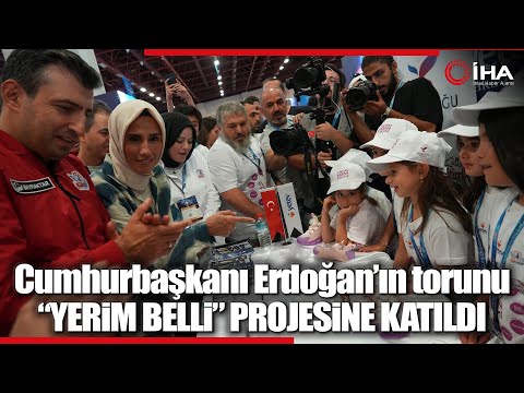 Cumhurbaşkanı Erdoğan’ın Tortunu Canan Aybüke Bayraktar, “Yerim Belli” Projesiyle Katıldı