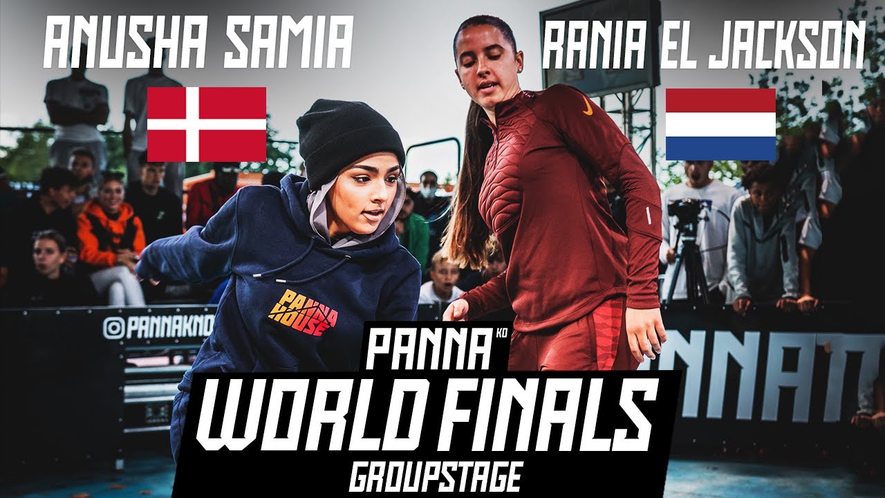 Anusha Samia (DNK) vs Rania el Jackson (NL) | Panna Knock Out World ...