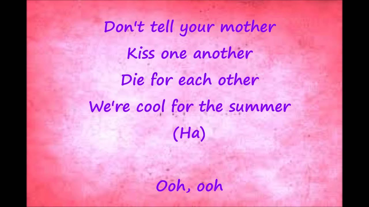 Demi Lovato - Cool For The Summer (Lyrics) - YouTube