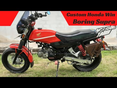 Honda Win Custom || Jari-jari ring 14 || Boring Supra - YouTube
