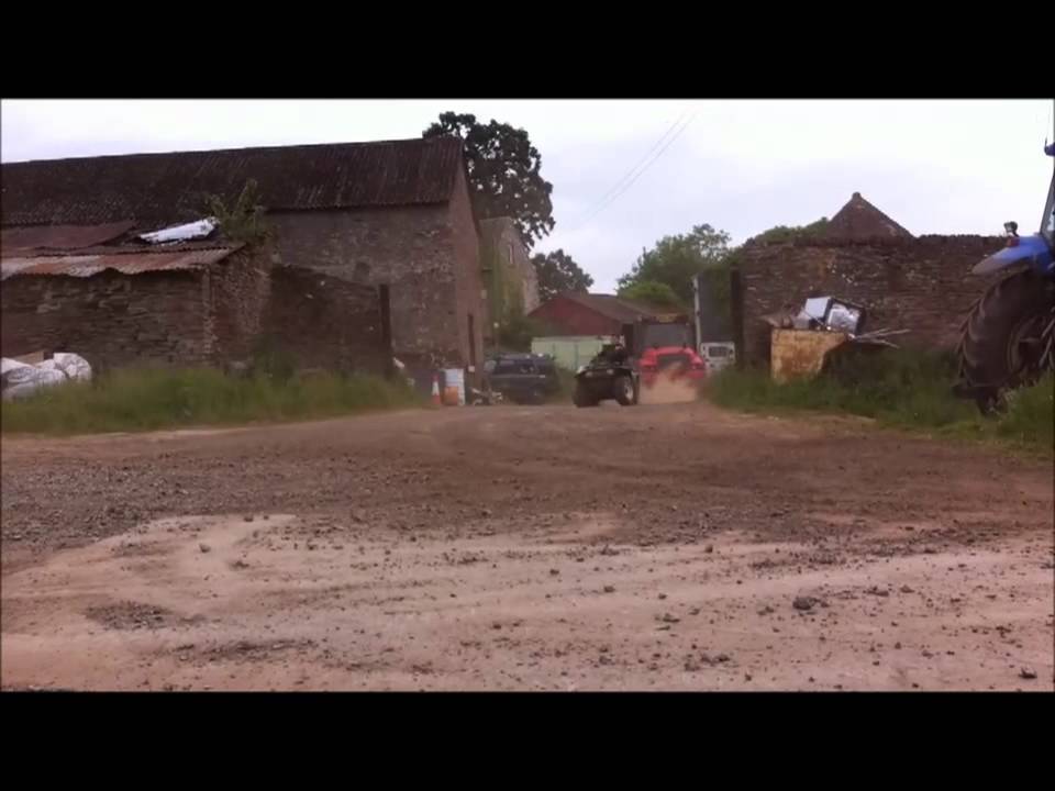 kawasaki klf 300 off road atv - YouTube