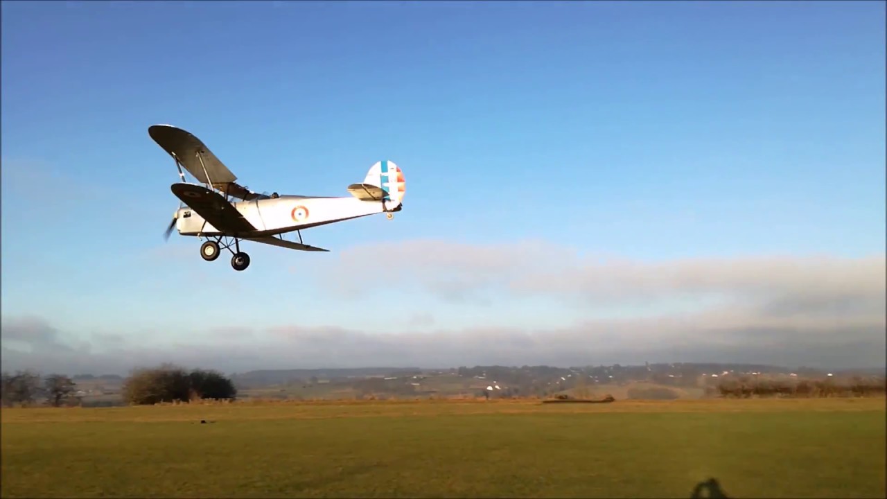 Stampe SV4-RS Maiden Flight - YouTube