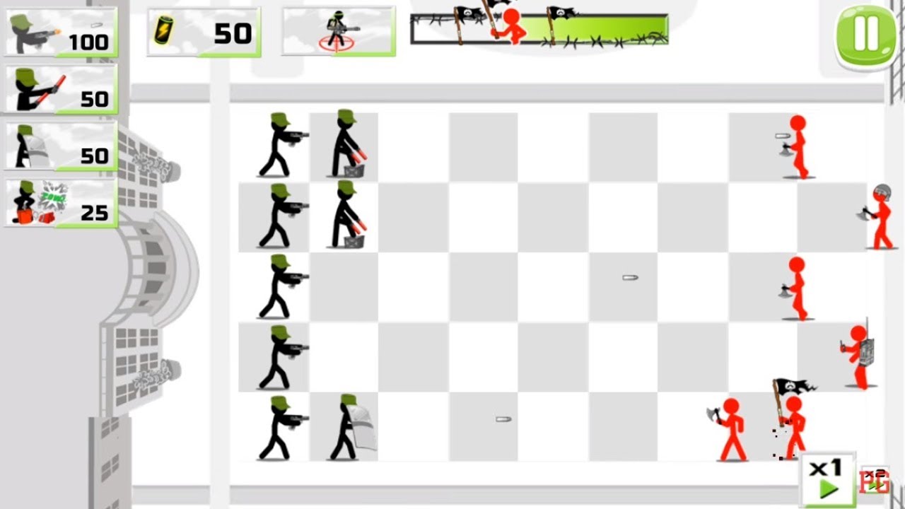 Stickman Army : The Defenders Part 3 level 6 (by PLAYTOUCH) / Android ...