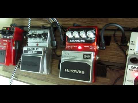 디지텍 디지딜레이 VS 하드와이어 DL8 비교 (Digitech Digidelay VS Hardwire DL-8) - YouTube