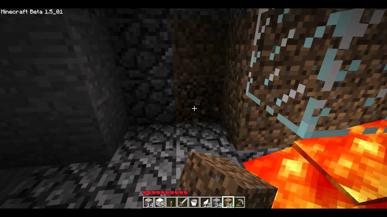 minecraft tutorial: how to destroy a pile of gravel automaticly - YouTube