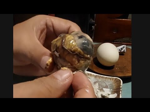 Watch the real duckling inside the shell of the famous balot #balot # ...