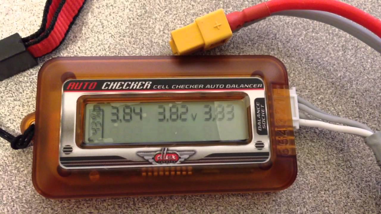 Turnigy Lipo Battery Checker and Auto Balancer - YouTube