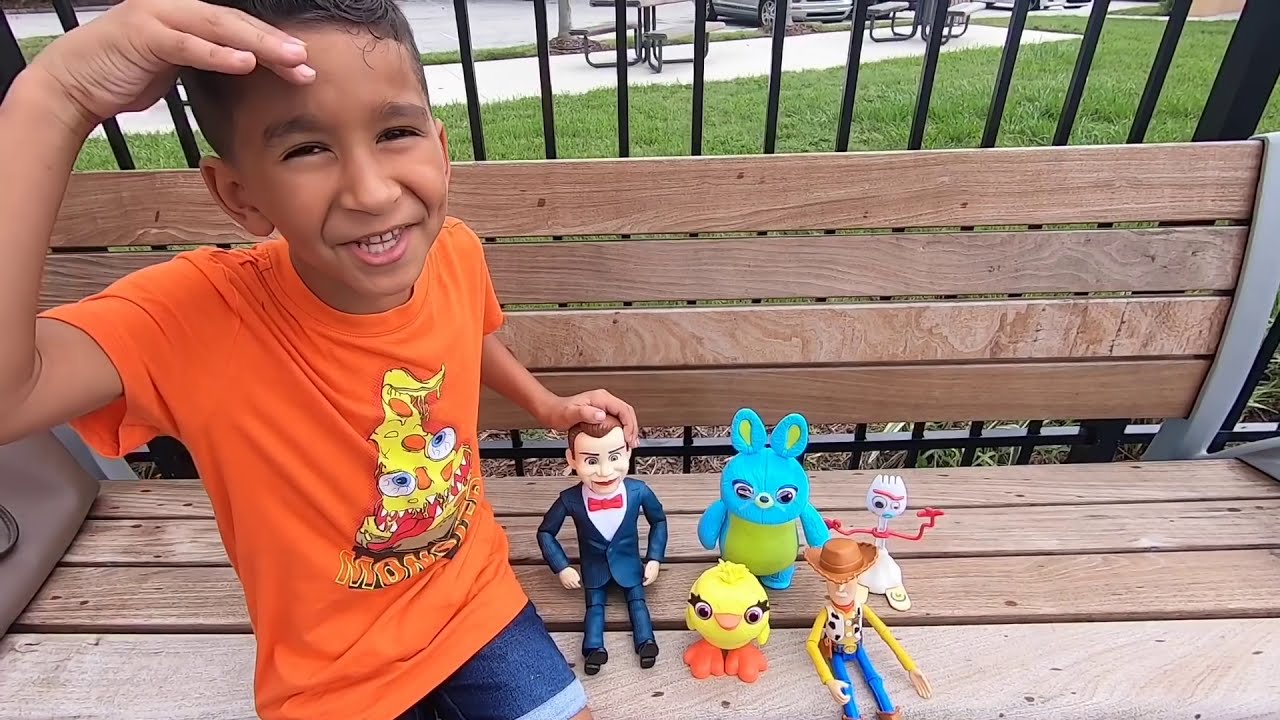 Mason plays HIDE and SEEK at the park! - YouTube