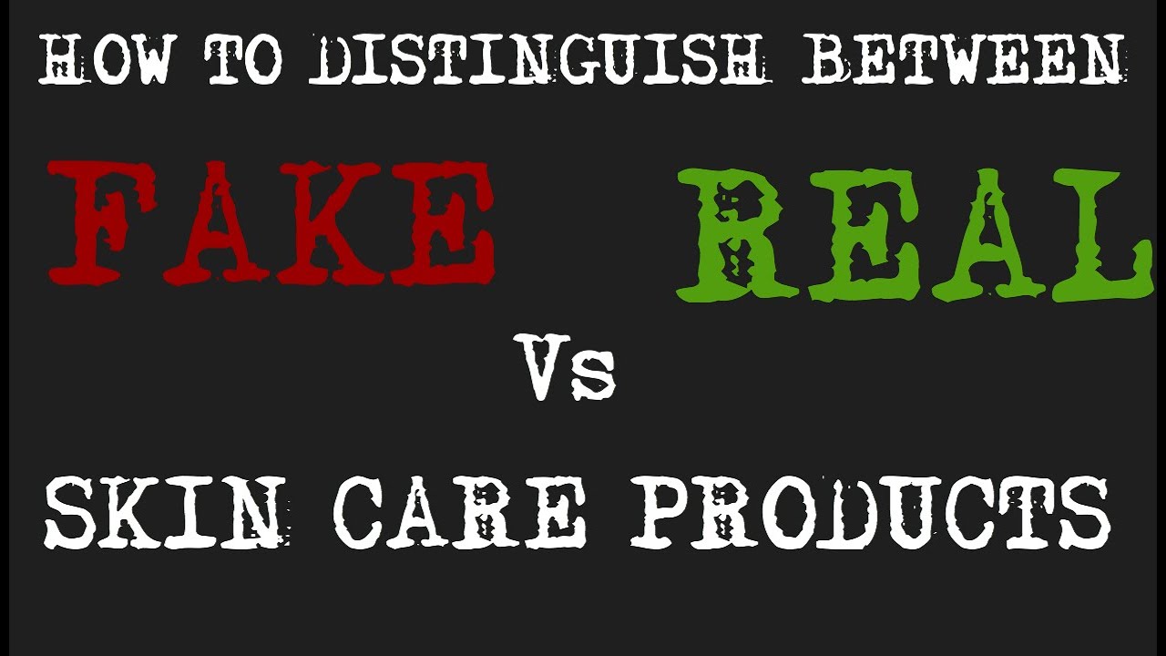5 WAYS TO SPOT FAKE PRODUCTS. - YouTube