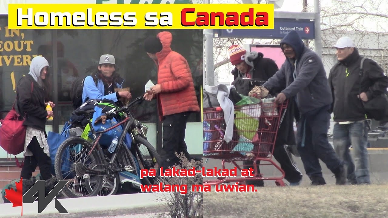 Homeless sa Canada: sa kalsada na lang palakad lakad at walang mauwian ...