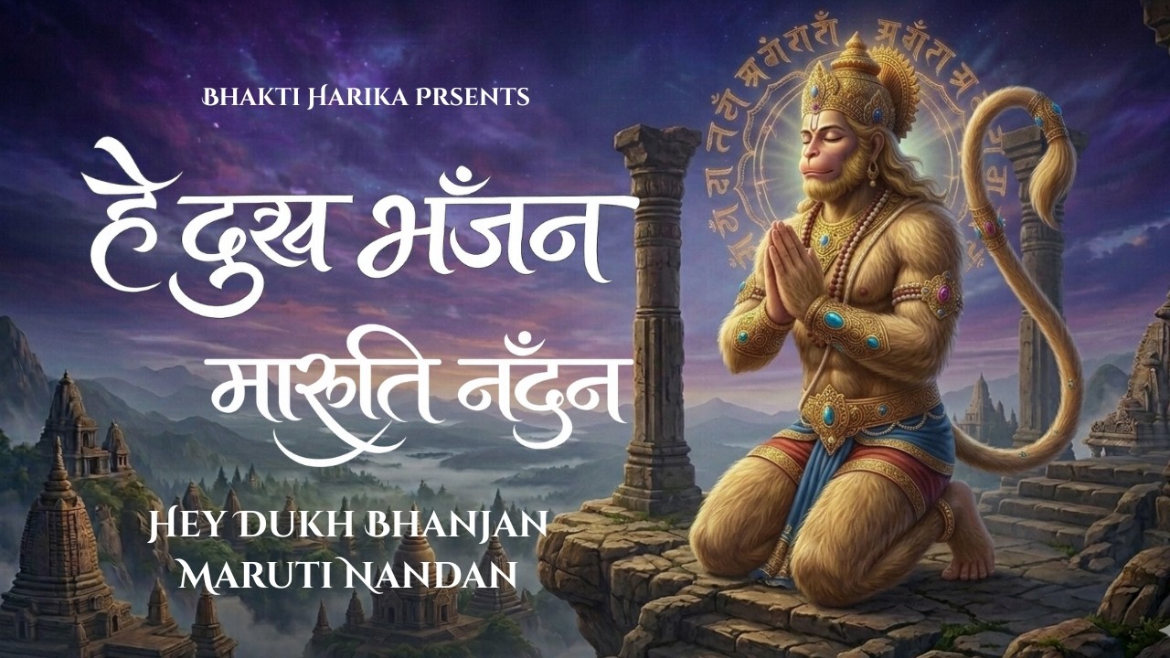 "हे दुःख भंजन मारुति नंदन" / Hey Dukh Bhanjan Maruti Nandan / Jay ...