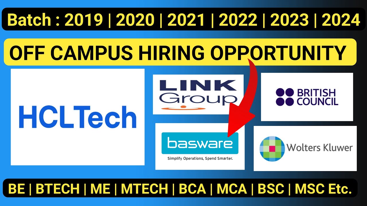 HCL Tech Recruitment 2022 | OFF CAMPUS DRIVE FOR 2023 BATCH | OFF ...
