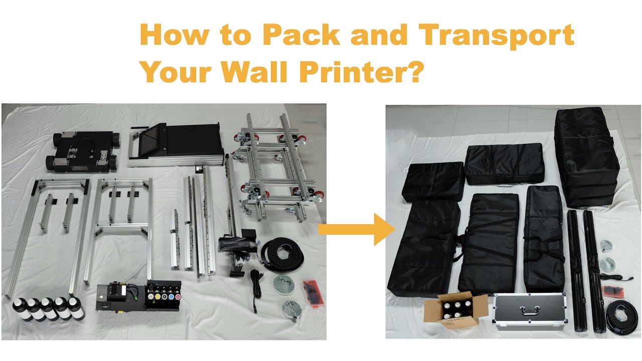 How To Pack And Transport Your Wall Printer? - YouTube