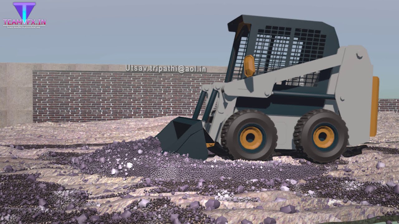 Sand simulation in houdini fx ( Teamvfx Student's Reel ) - YouTube