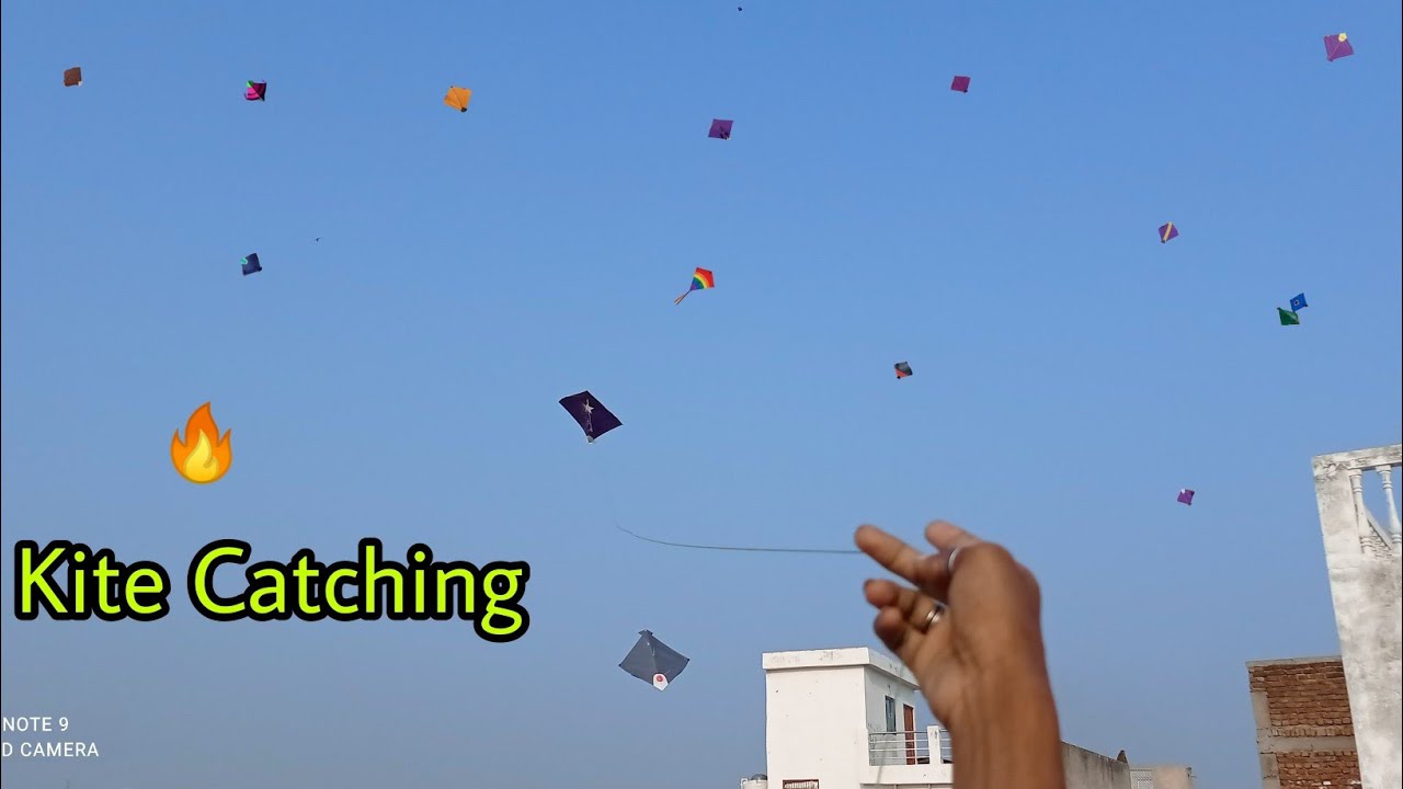 Kite Catching Makar Sankranti 🔥 | big kites | Catch Kite | Kites ...
