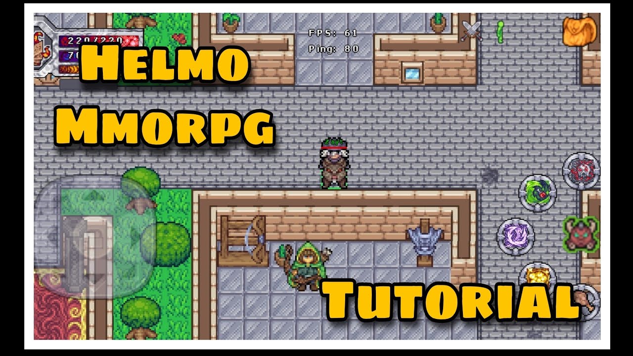 Helmo Mmorpg - Tutorial como jogar - YouTube