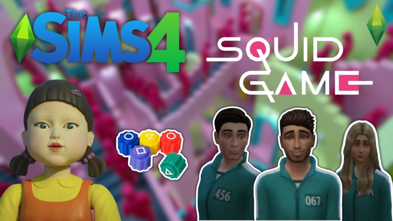 Squid Game but It's in The Sims 4... (Hilarious & Brutal) - YouTube