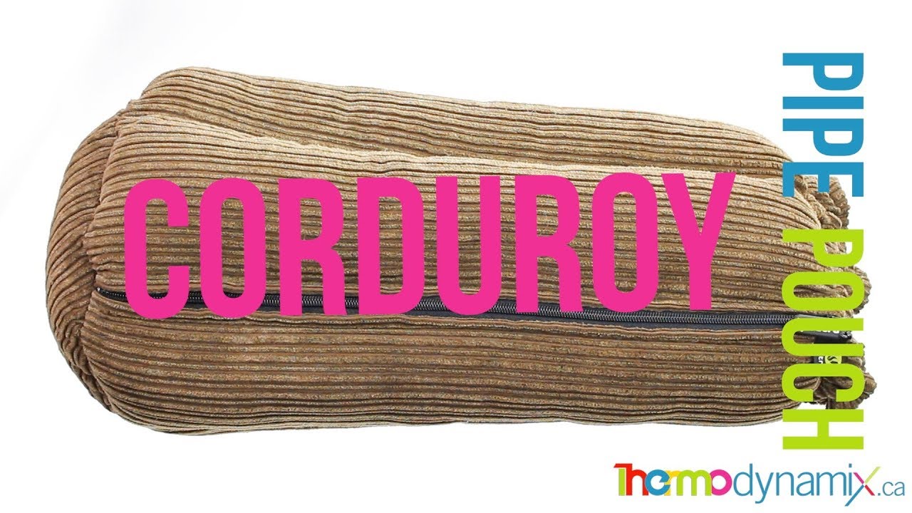 Corduroy Padded Pipe Pouch from Vatra - YouTube