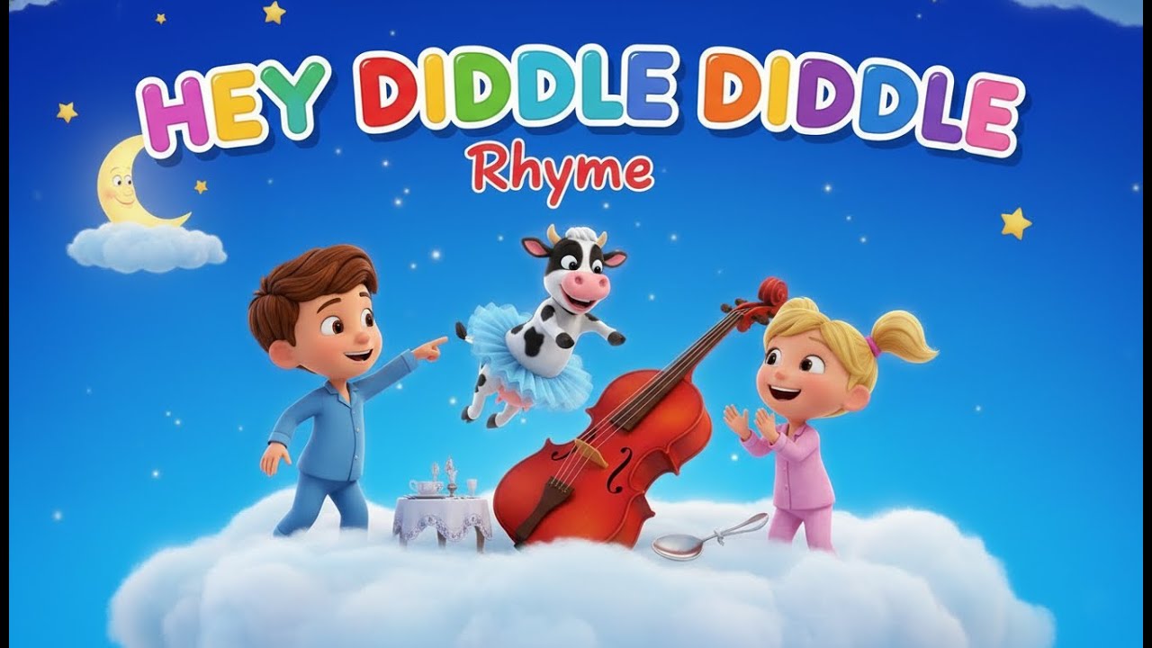 Hey Diddle Diddle | Nursery Rhymes for Babies | Sapna Advertising Co ...