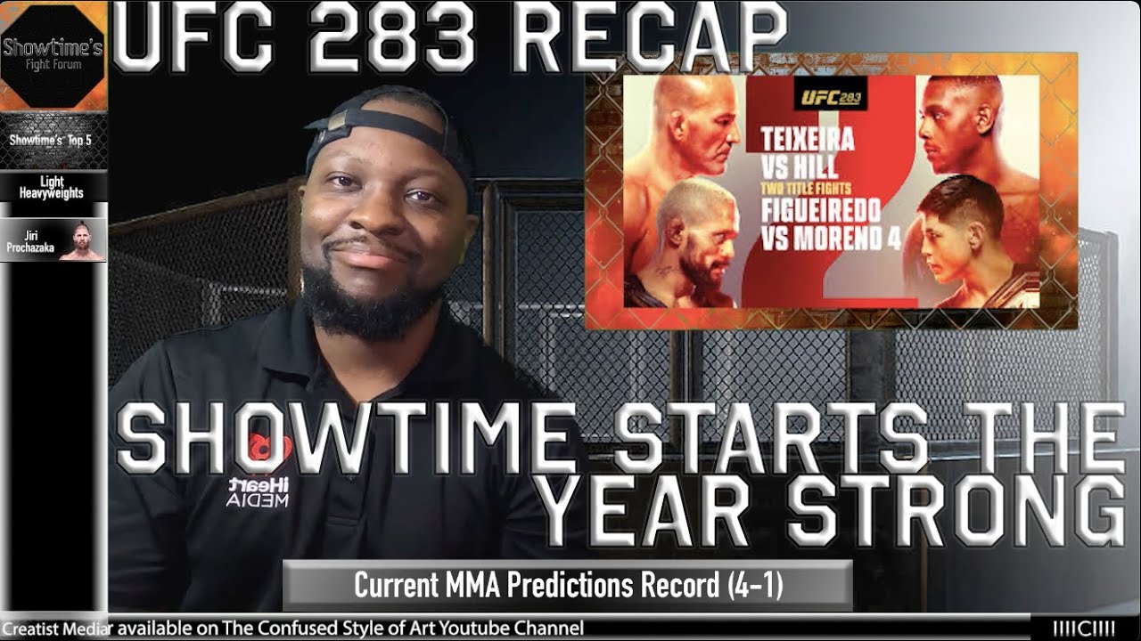 UFC 283 RECAP: SHOWTIME STARTS THE YEAR STRONG!!! Showtime's Fight ...