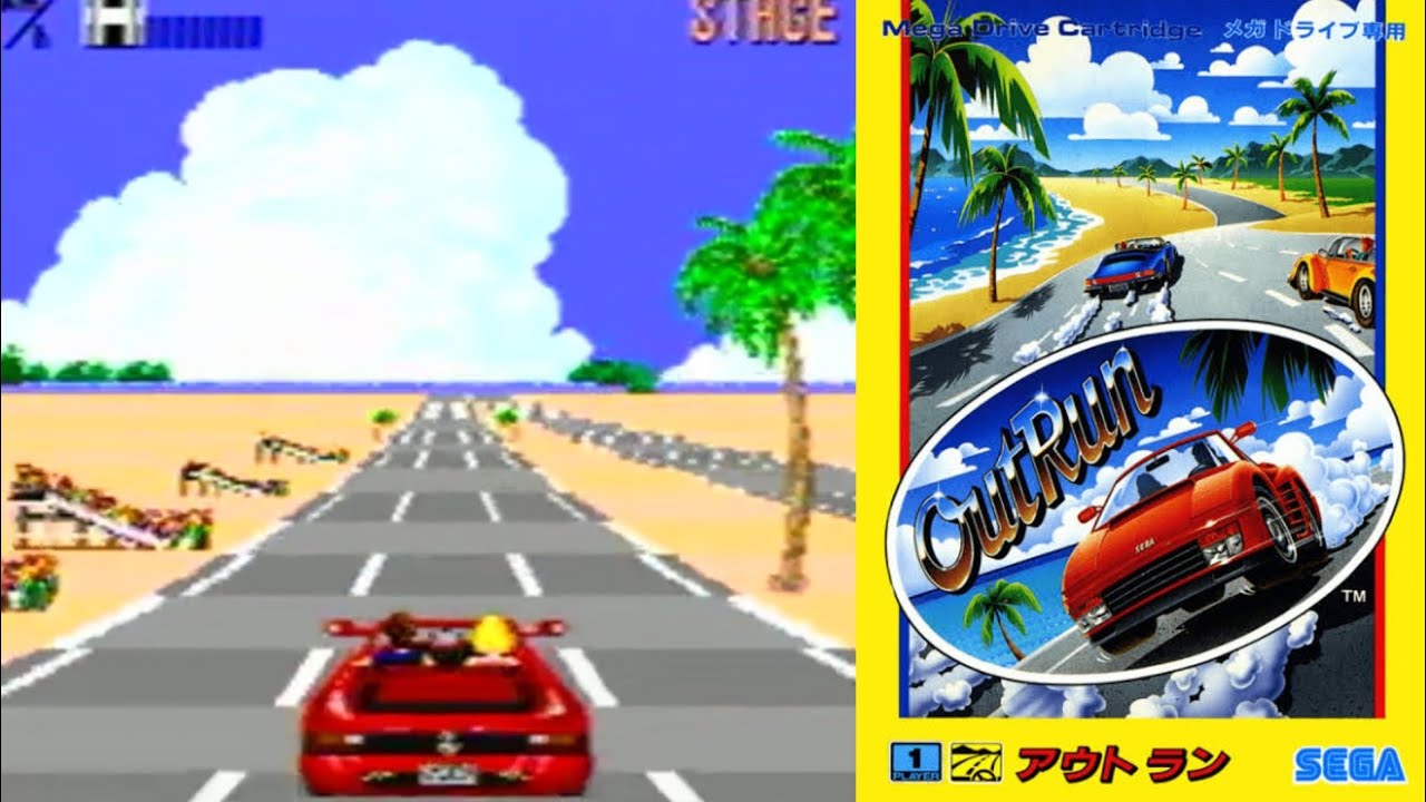 OutRun (MD) - (アウトラン) - 1CC Longplay - All Routes - (Normal) - YouTube