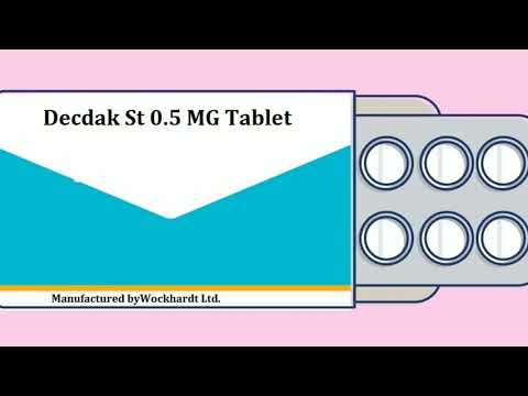Decdak st 0.5 mg tablet use side effect dosage review in tamil - YouTube