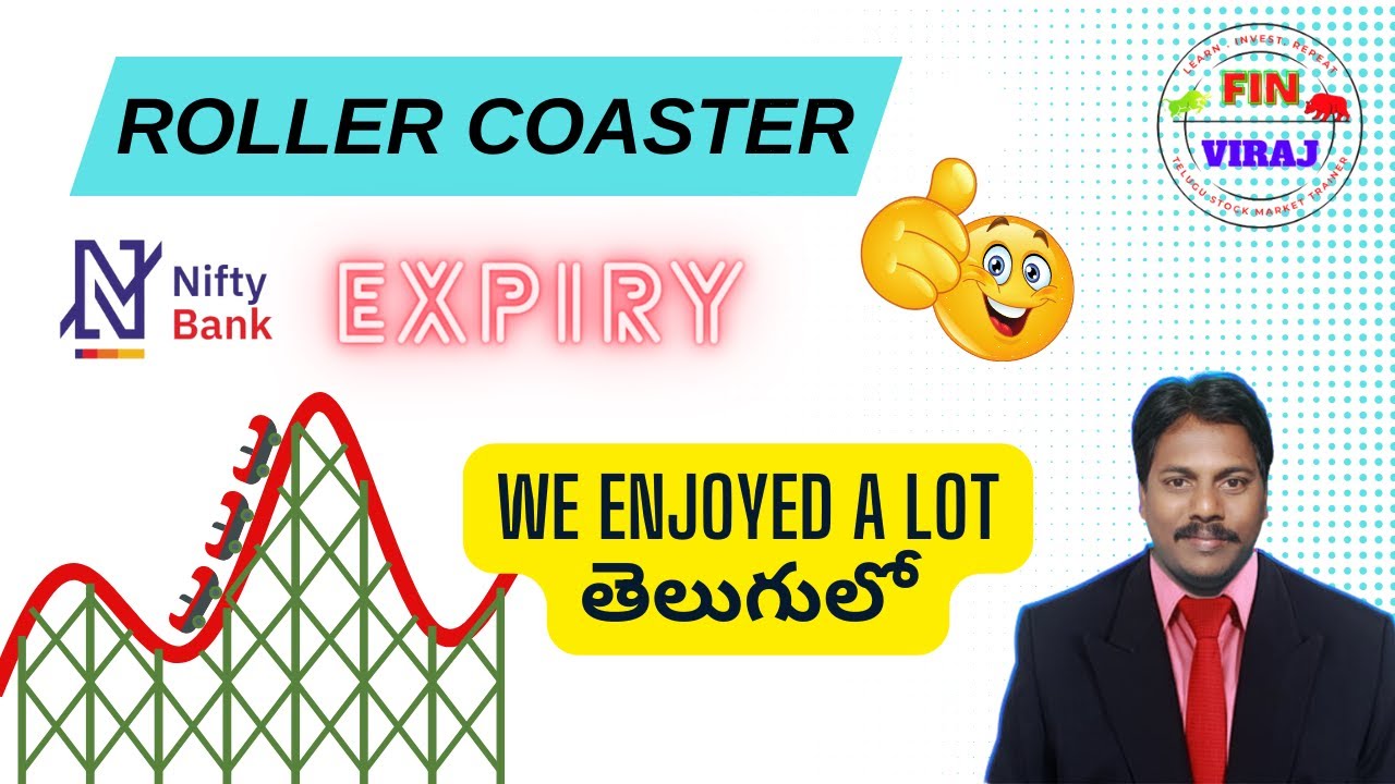 Roller coaster Expiry || We enjoyed a lot in Bank nifty || #stockmarket ...
