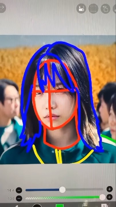 Drawing Player 222 from Squid Game #art #squidgame #squidgame2 #shorts #trending #drawing # ...