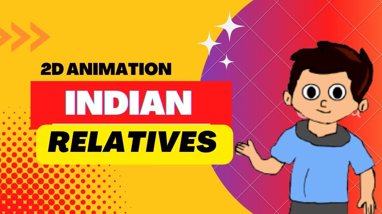 Indian Relatives 2d animation in Hindi @NOTYOURTYPE #2danimation # ...