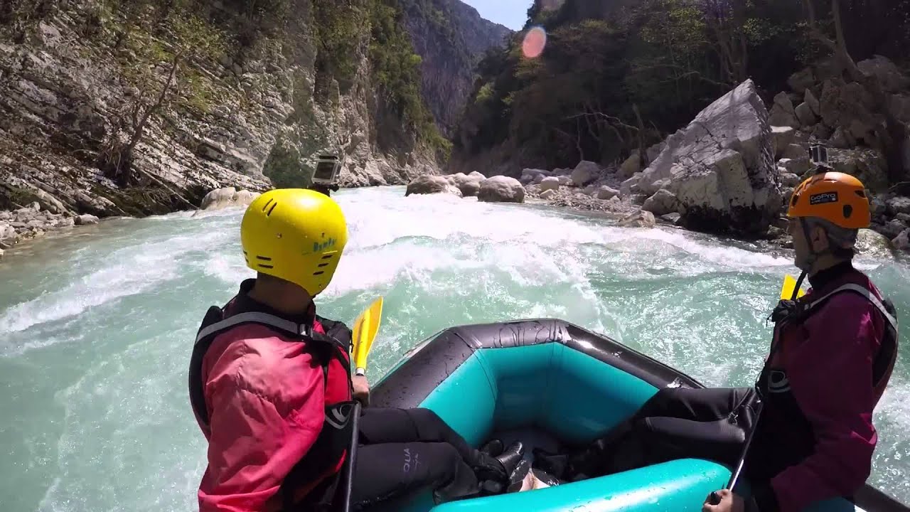 Rafting Αραχθος Τζουμερκα - YouTube