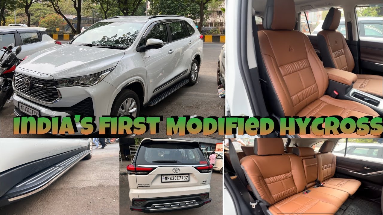 india's first modified hycross || innova hycross accessories with ...