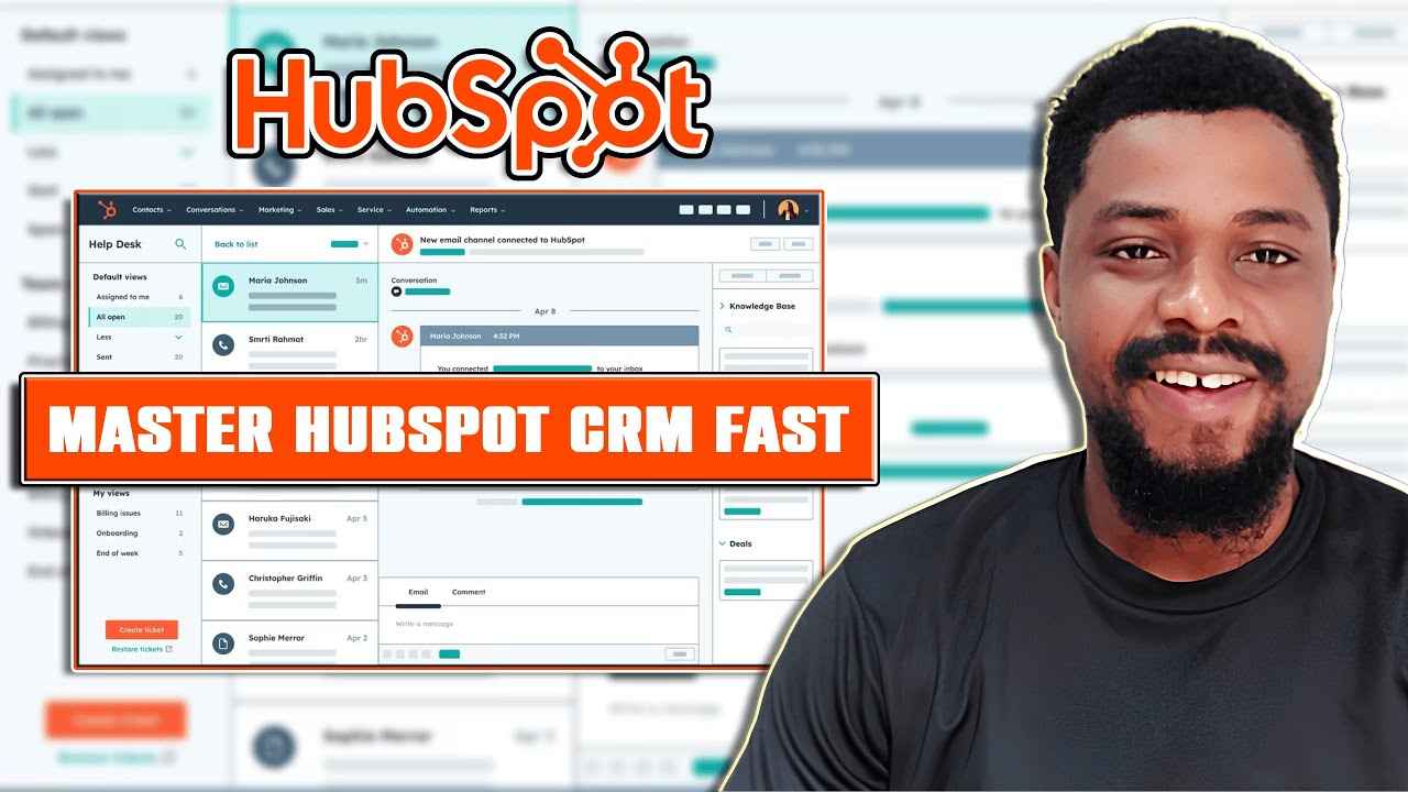 NEW HubSpot CRM Tutorial for Beginners | Step-by-Step Guide for Virtual ...