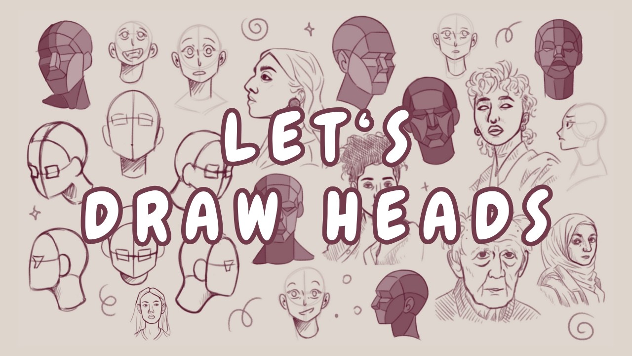 How to Draw the Head: Part 2 - Following along with @Bluebescuits - YouTube