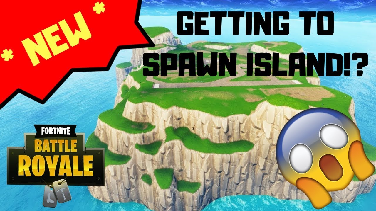 * NEW * GETTING ON SPAWN ISLAND IN FORTNITE BATTLE ROYALE!?! - YouTube