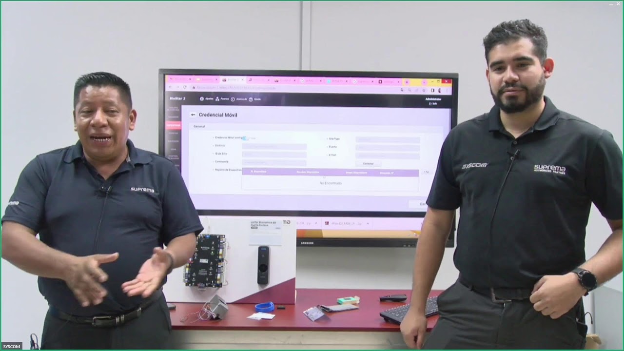 Certificación Control de Acceso SUPREMA BIOSTAR2 y CS40 - Curso Express SYSCOM - YouTube
