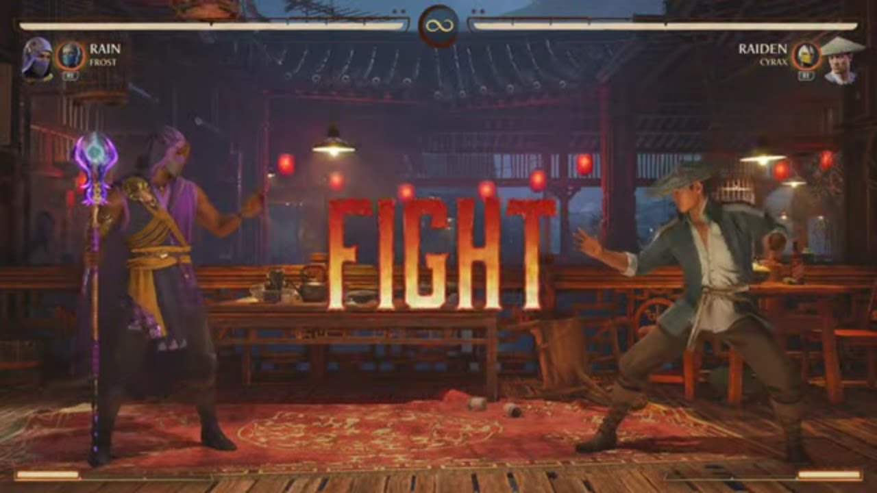 Mortal Kombat 1 Rain Alt. VS Raiden Alt. 1 VS 1 Fight - YouTube