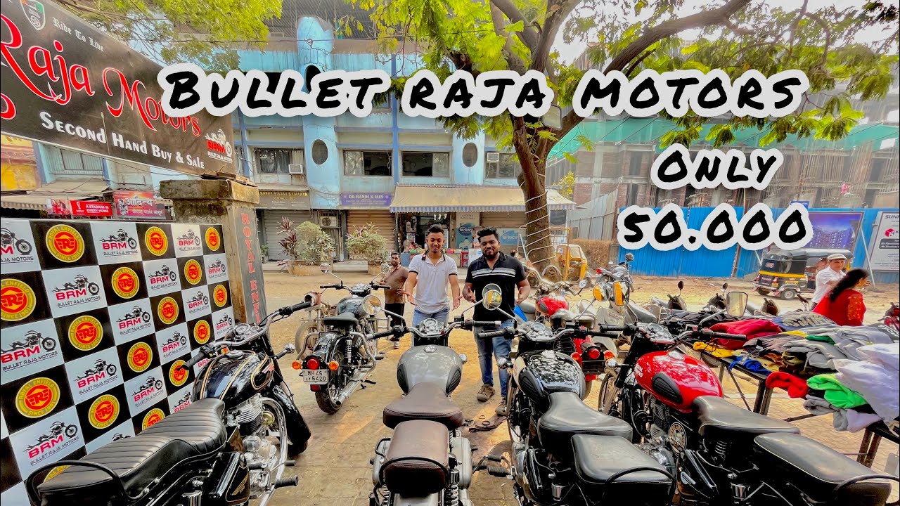Second hand Bullet In Panvel ॥Bullet raja motors #bulletraja - YouTube