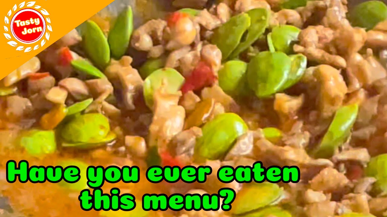 Have you ever eaten this menu? It's delicious. /Stir Fried Sato with ...
