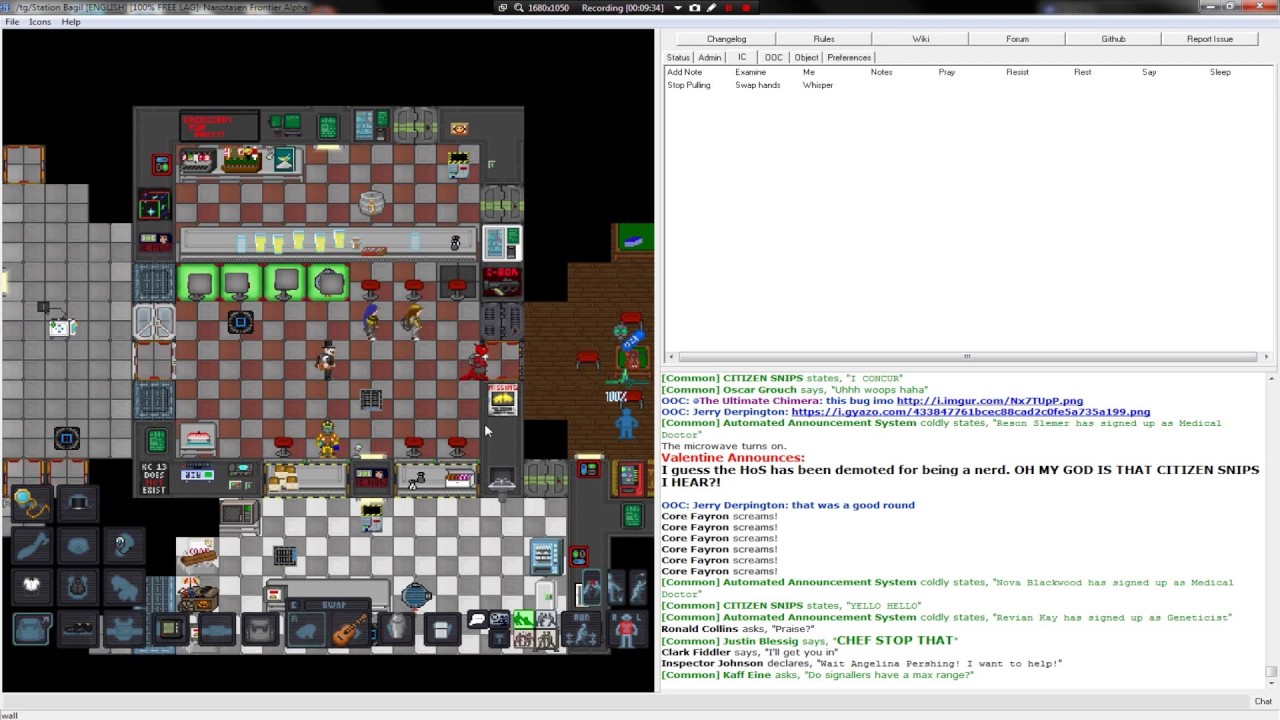 SPACE STATION 13: Faking out nuke ops and the strip club - YouTube
