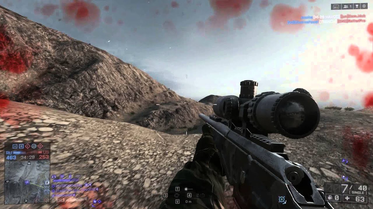 bf4 snipers on the hill - YouTube