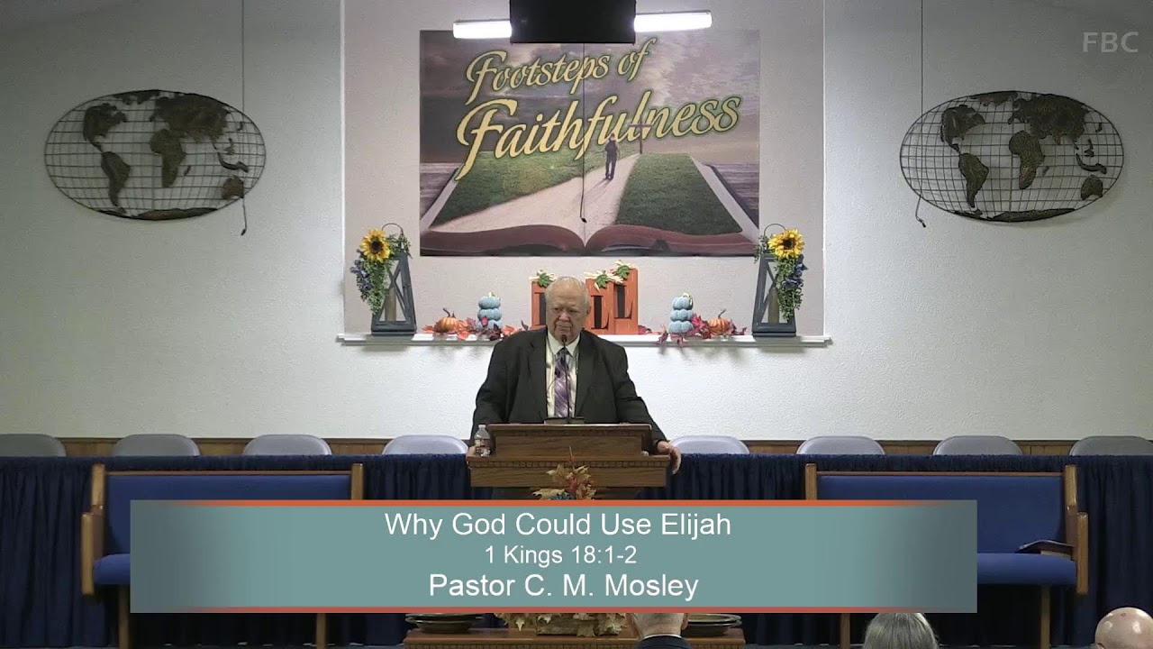 Pastor C. M. Mosley, Thankful For God's Goodness, Psalms 135:3, Sunday ...