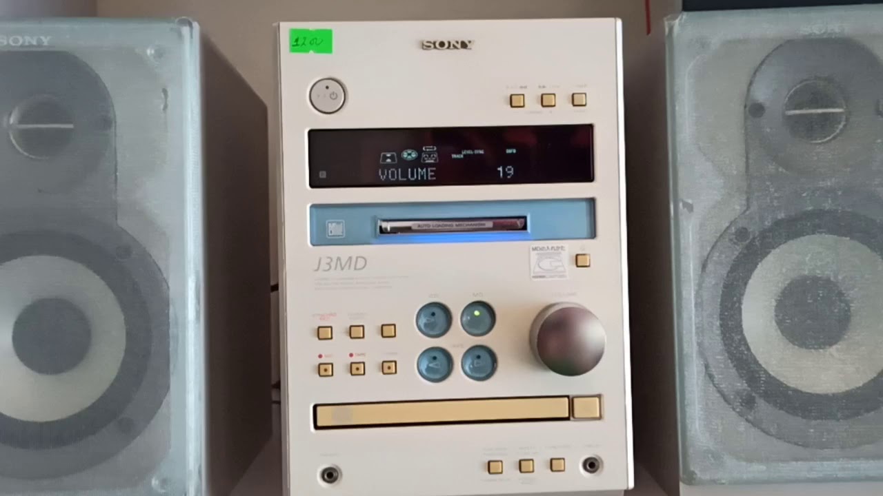 Test Sony J3 MD - YouTube