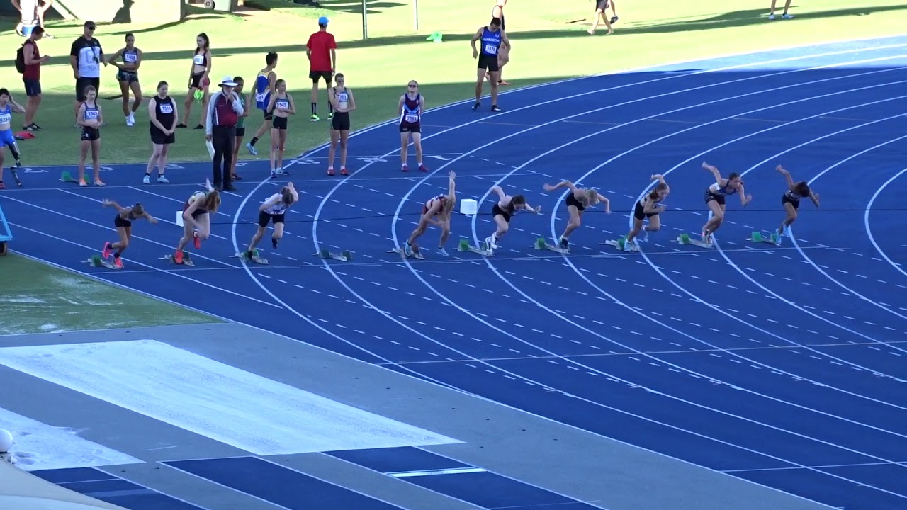Ht6. 100m Women, Denise Boyd Shield, QSAC, Brisbane 9/02/2019 - YouTube